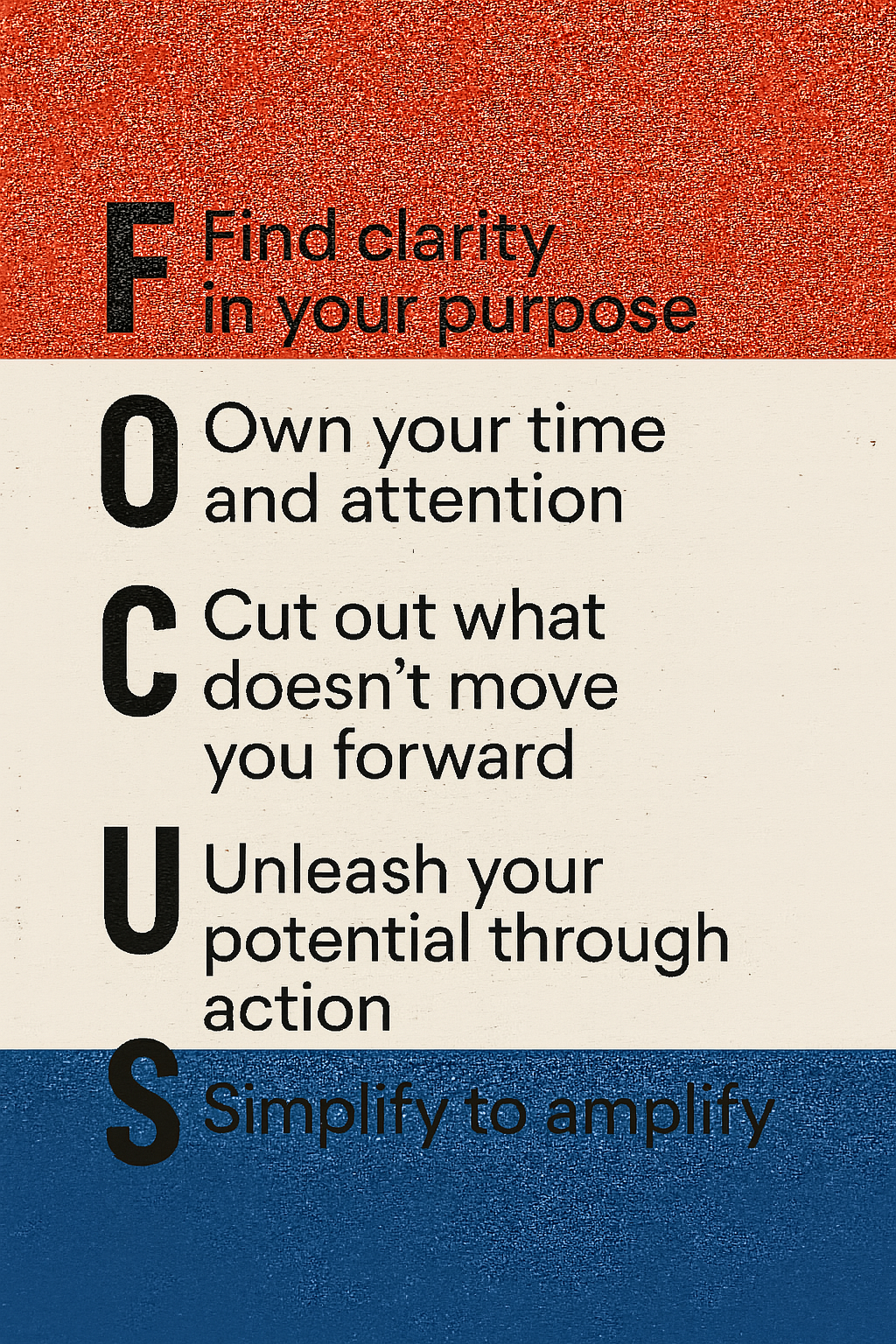 reFOCUS - Day 5 - Purpose in His Presence — EagleLaunch